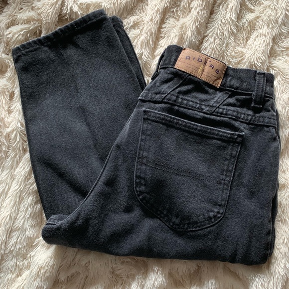 Riders by Lee | Jeans | Vintage Riders High Waisted Black Jeans2p ...